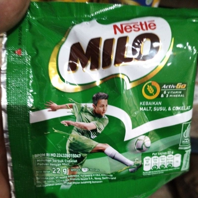 Jual Susu Milo Active Go ( 1 Renteng isi 10 TDK ada bonus) | Shopee ...