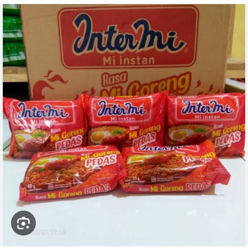Jual Intermie goreng pedas 1 dus ( isi 40pcs ) | Shopee Indonesia