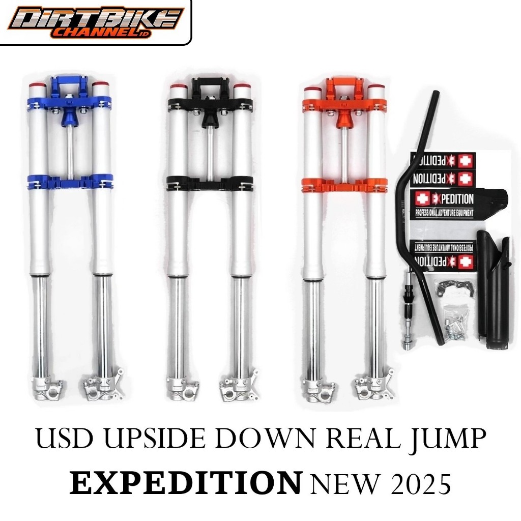 Jual SHOCK DEPAN USD REAL JUMP EXPEDITION KLX DTRACKER 150 CRF 150 WR ...