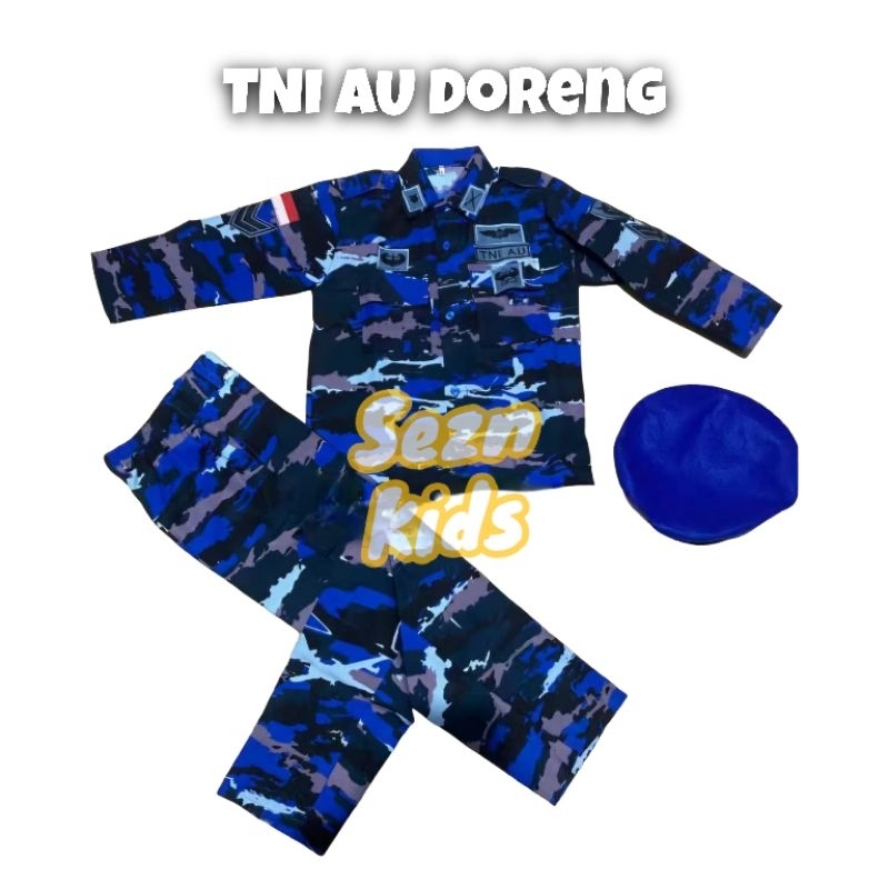 Jual Baju Anak TNI AU Doreng /TNI AU Loreng Anak/Carnaval Anak | Shopee ...