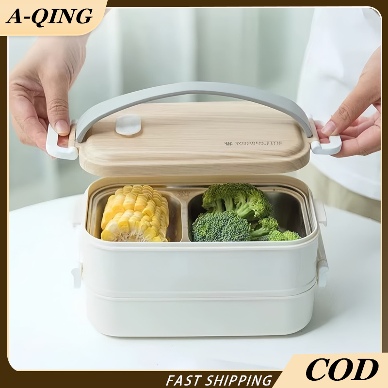 Jual Rantang Kotak Bekal Makan 2 Susun / Kotak Makan 2 Tingkat Lunch ...