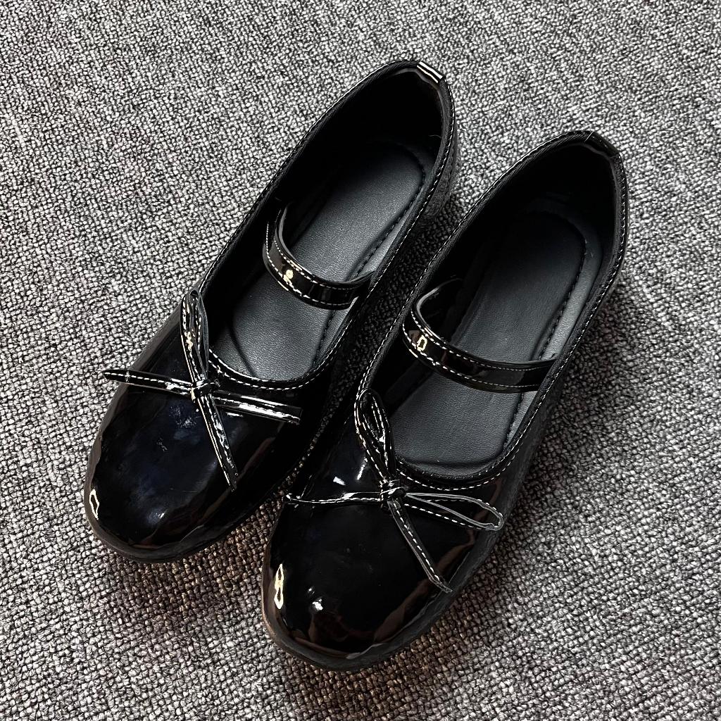 Jual Sepatu Wanita Flatshoes Motif Tali Pita Sepatu Flat Shoes Burgundy ...