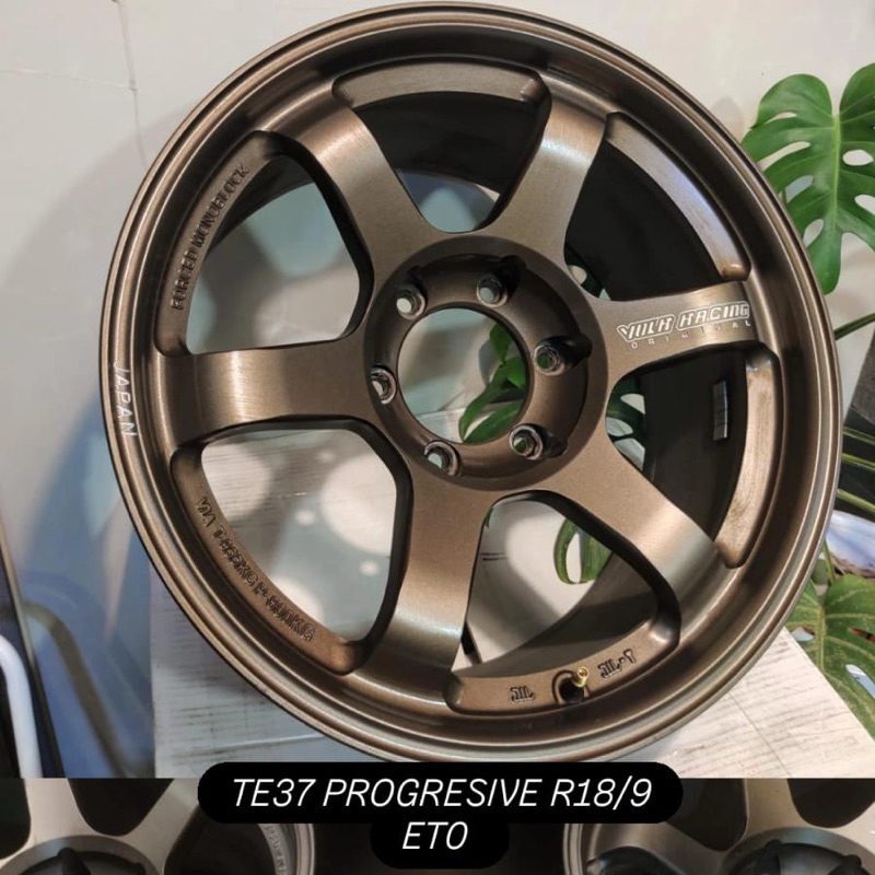Jual Velg Ring 18 TE37 Progressive Fortuner Hilux Pajero Triton Ford R18 | Shopee Indonesia