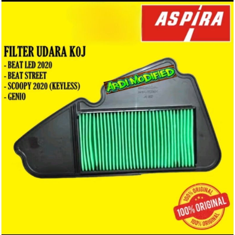 Jual filter udara beat street deluxe led new genio scoopy 2020 2021 ...