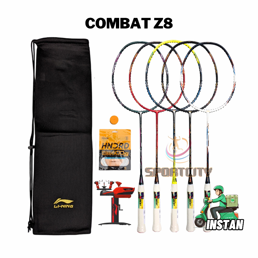 Jual Raket Badminton LINING COMBAT Z8 Original | Shopee Indonesia