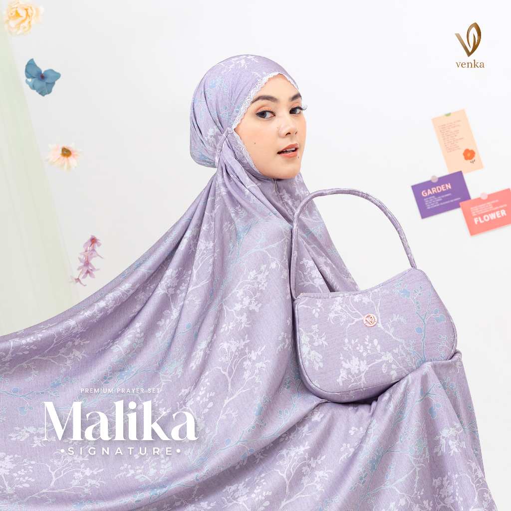 Jual Venka - Mukena Malika Prayer Set Silky | Shopee Indonesia