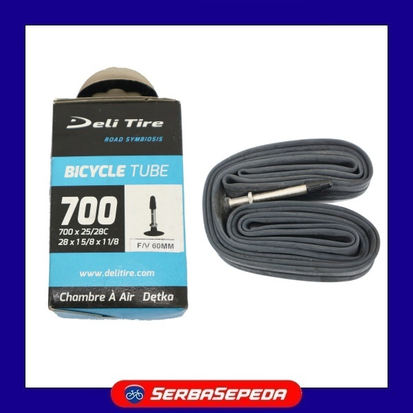 Jual Deli Ban Dalam Sepeda 700 x 25-28 FV 60mm | Shopee Indonesia