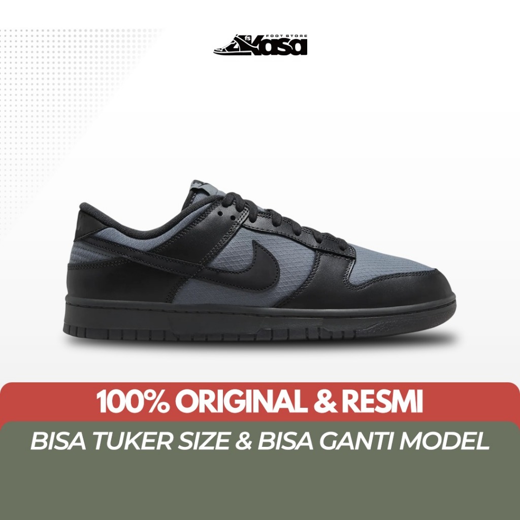 Jual Sepatu Sneakers Pria Nike Dunk Low Retro SE Winterized Off Noir ...