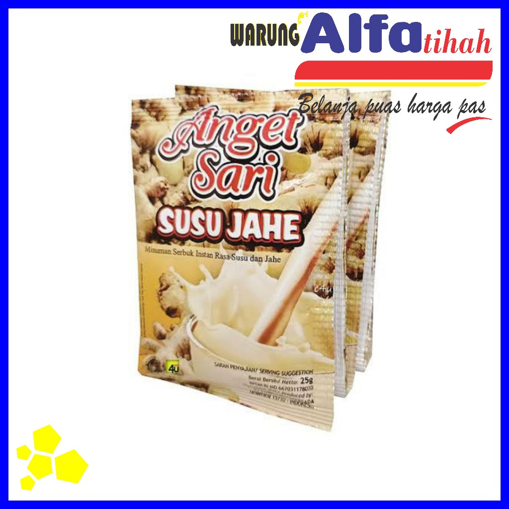 Jual Anget Sari Susu Jahe renceng (10sachet) | Shopee Indonesia