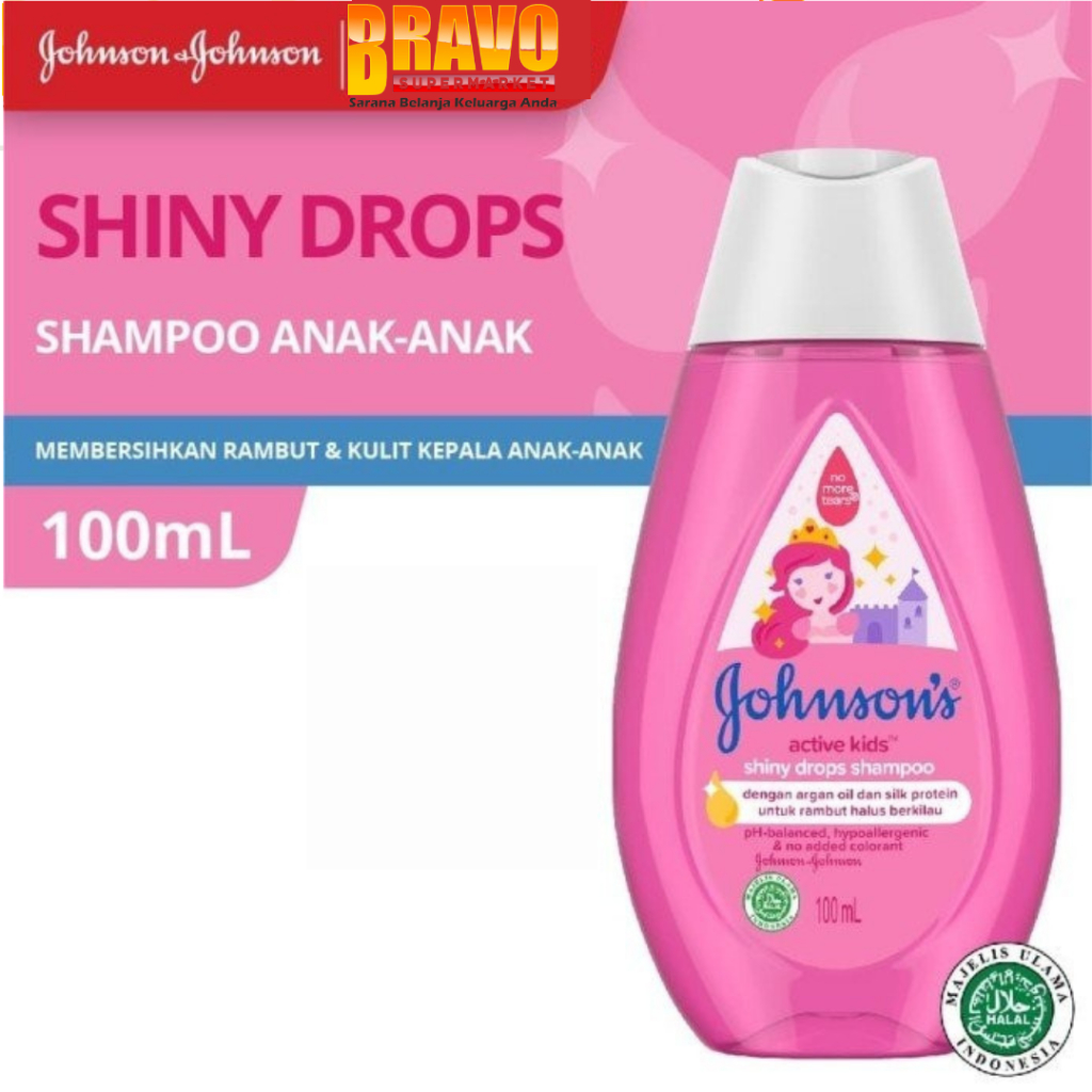Jual Bravo Bojonegoro - JOHNSON'S Active Kids Shiny Drops Shampoo ...