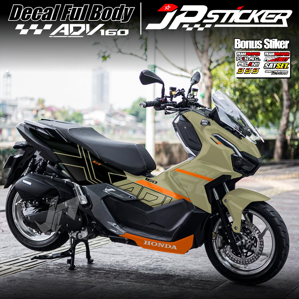 Jual Stiker Decal Full Body ADV 160 Sticker Decal Honda ADV 160 Gradasi ...