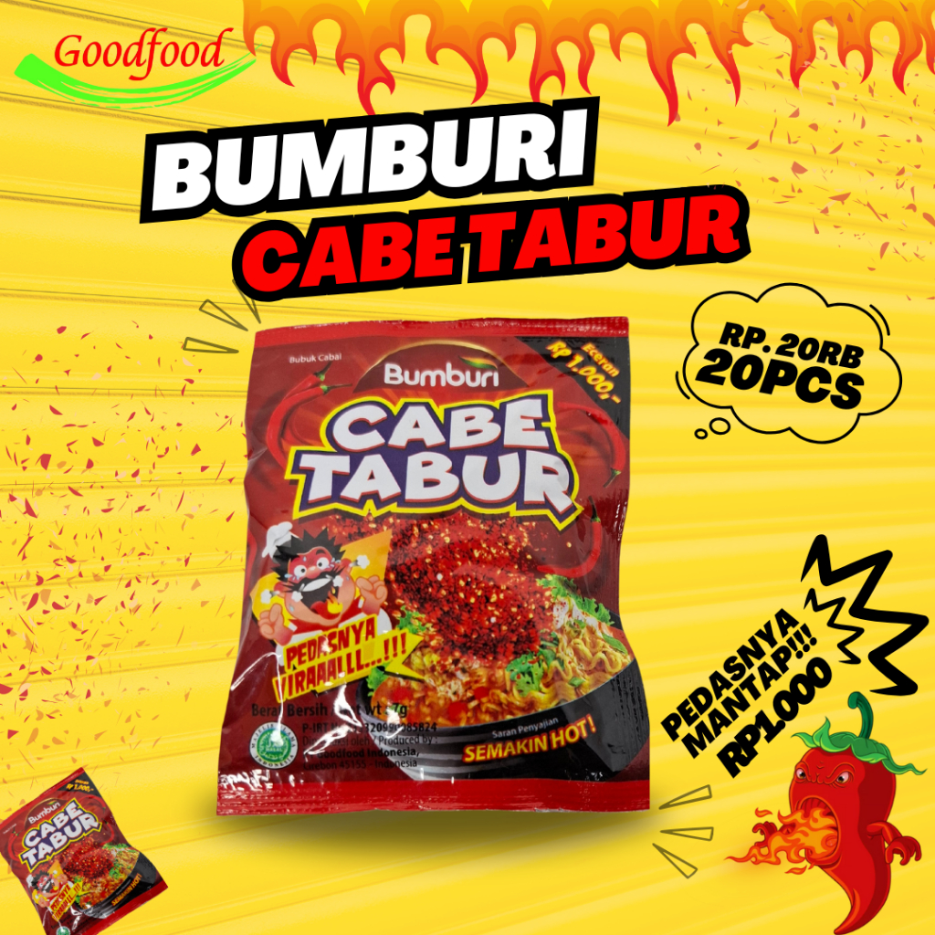 Jual Bumburi Cabe Tabur 10 Sachet | Shopee Indonesia