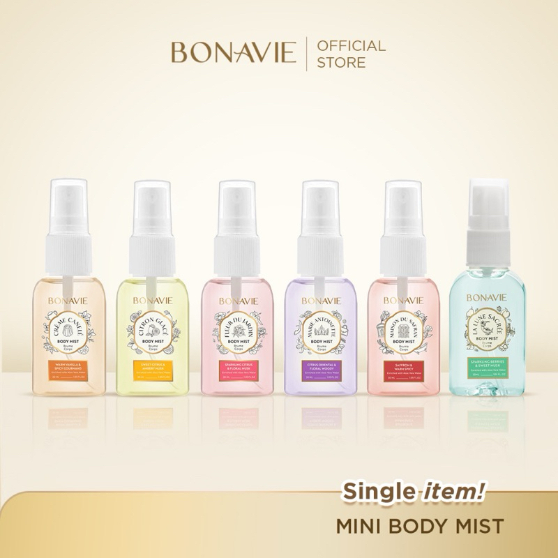 Jual Bonavie Body Mist Parfume 30ml | Shopee Indonesia