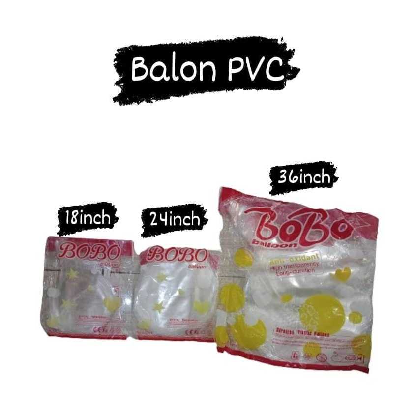 Jual Balon PVC | Balon Bucket | Balon Transparan Besar Perpcs | Shopee ...