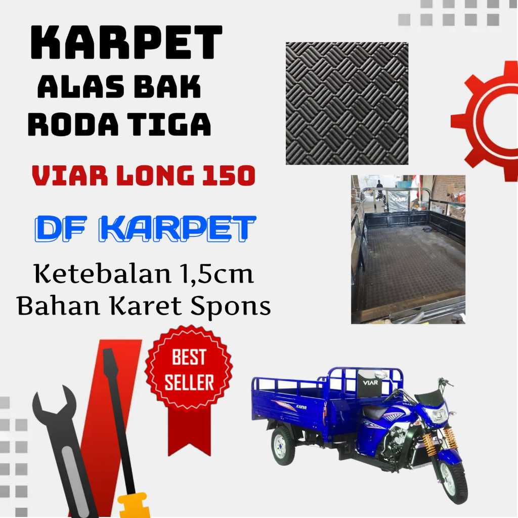 Jual KARPET ALAS RODA TIGA VIAR LONG 150 / KARPET RODA TIGA / KARPET ...