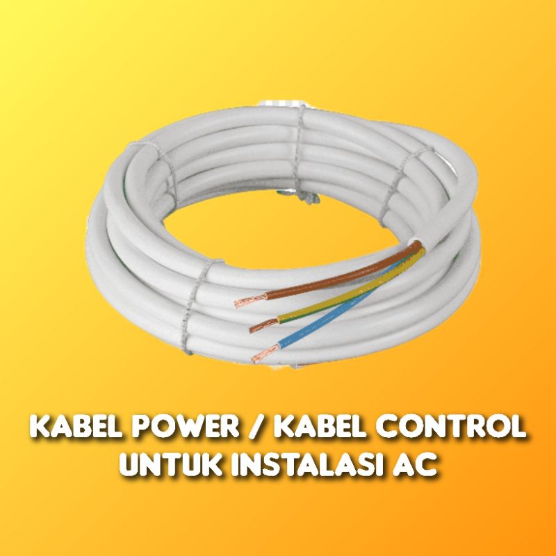 Jual Kabel power / kabel control permeter untuk instalasi AC 1/2 PK - 2 ...
