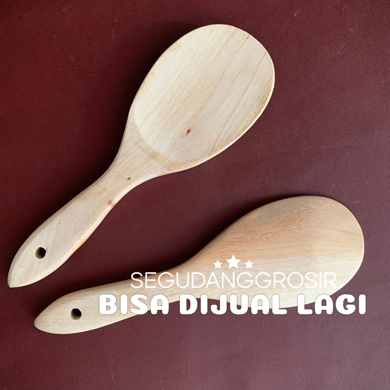 Jual CENTONG NASI / CENTONG NASI KAYU / CENTONG NASI MURAH / ENTONG ...