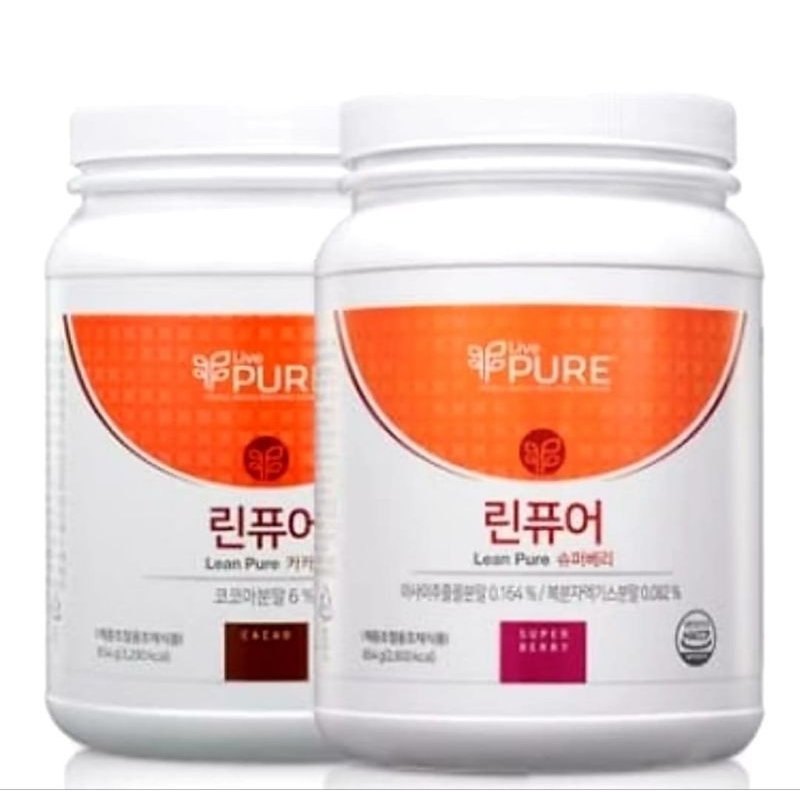 Jual Live PURE Lean Pure Susu Bubuk Korea Peninggi Badan Anak Original ...