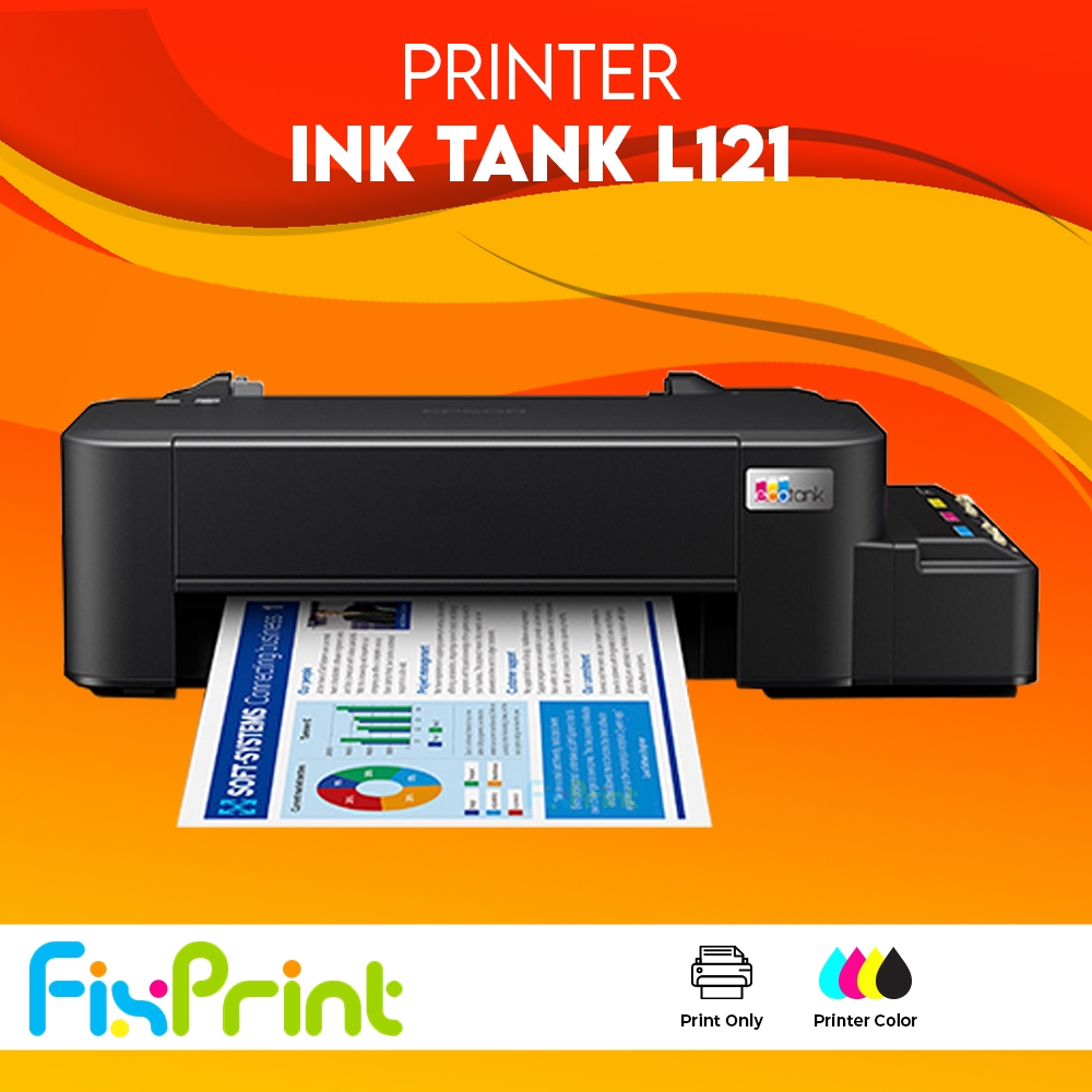 Jual Printer Epsn EcoTank L121 A4 664 Pengganti L120 New Original InkTank Print Foto Photo ...