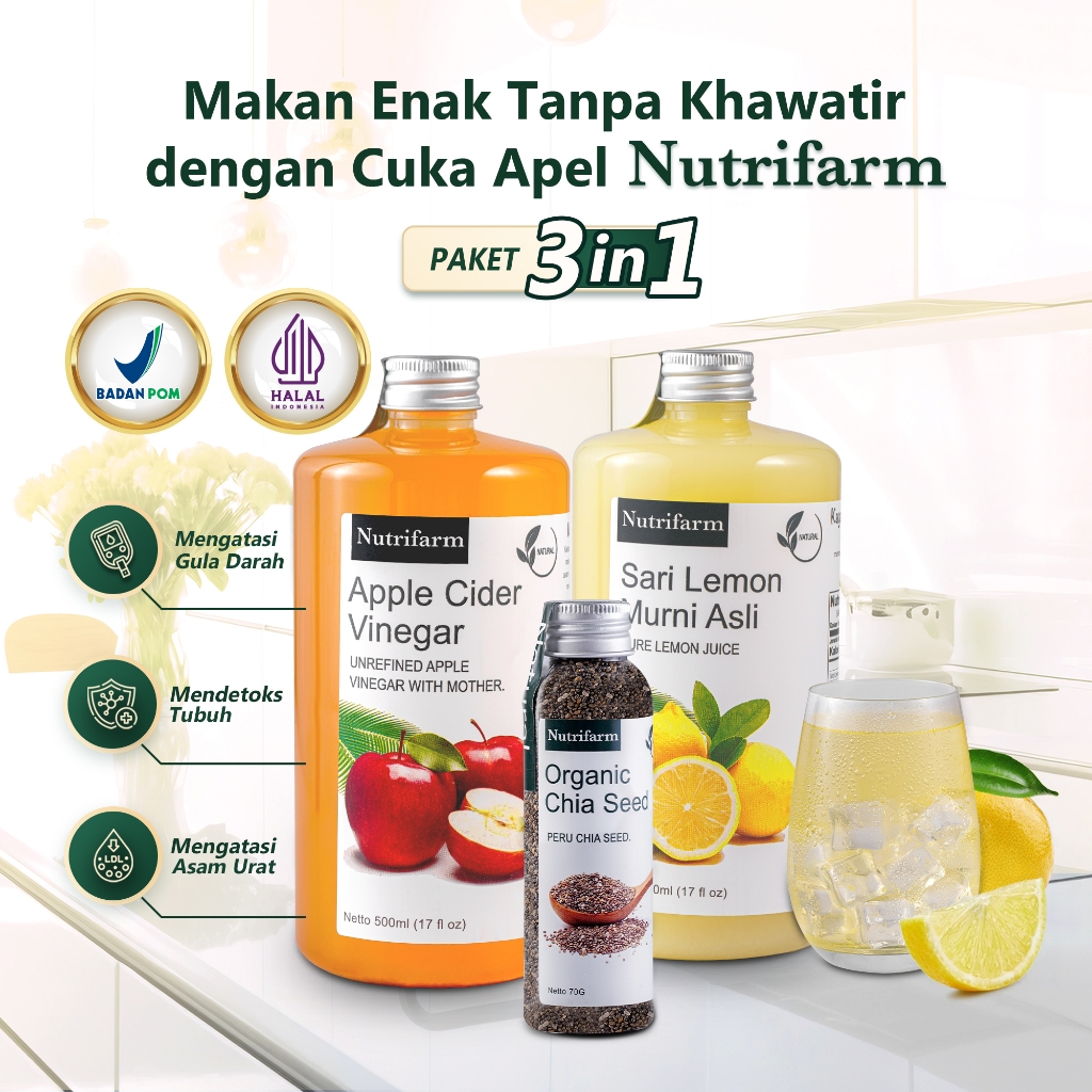 Jual CUKA APEL 3 IN 1 UNTUK DIET UNTUK WAJAH ORIGINAL WITH MOTHER ...