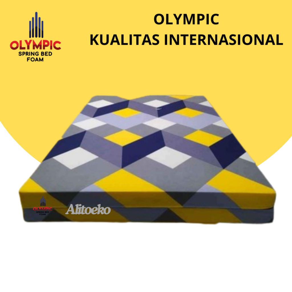 Jual Kasur Busa Olympic Tebal 10-18 cm Nyaman Stylish Berkualitas Untuk ...