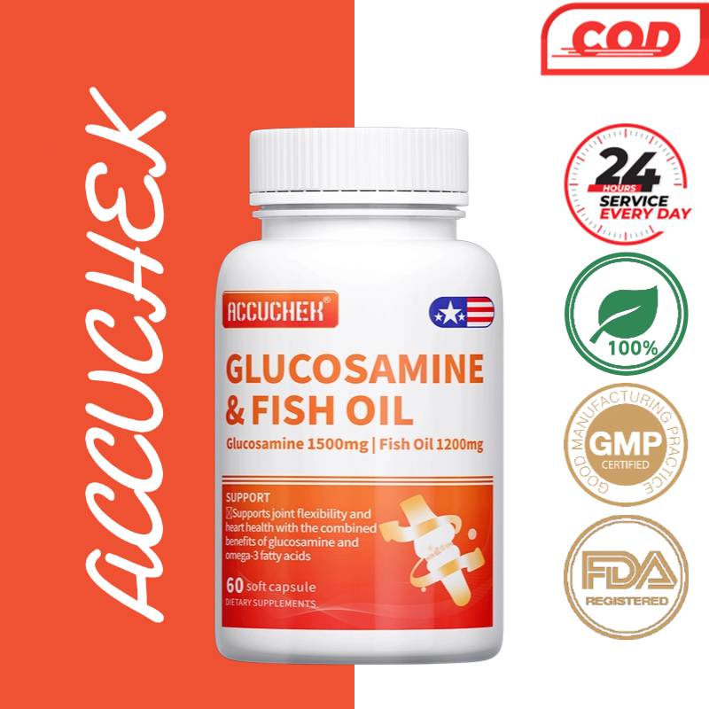 Jual Glukosamin + Minyak Ikan, Membantu Pemeliharaan Sendi Sehat dan ...