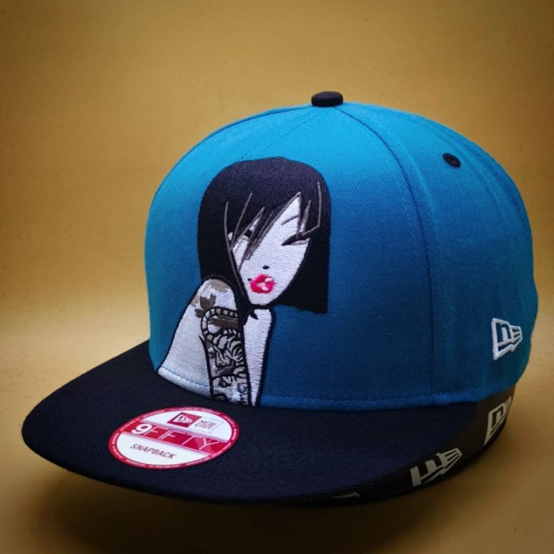 Jual Topi NE Original Tokidoki Geisha Tattoo 2tone OSFM Snapback ...