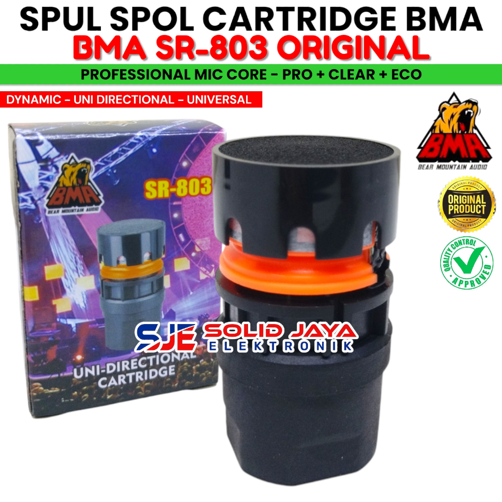 Jual SPUL SPULL MIC BMA SR 803 MICROPHONE SPOL SPOOL SPUEL CARTRIDGE KARTRIDGE ELEMEN MIK SPUL ...