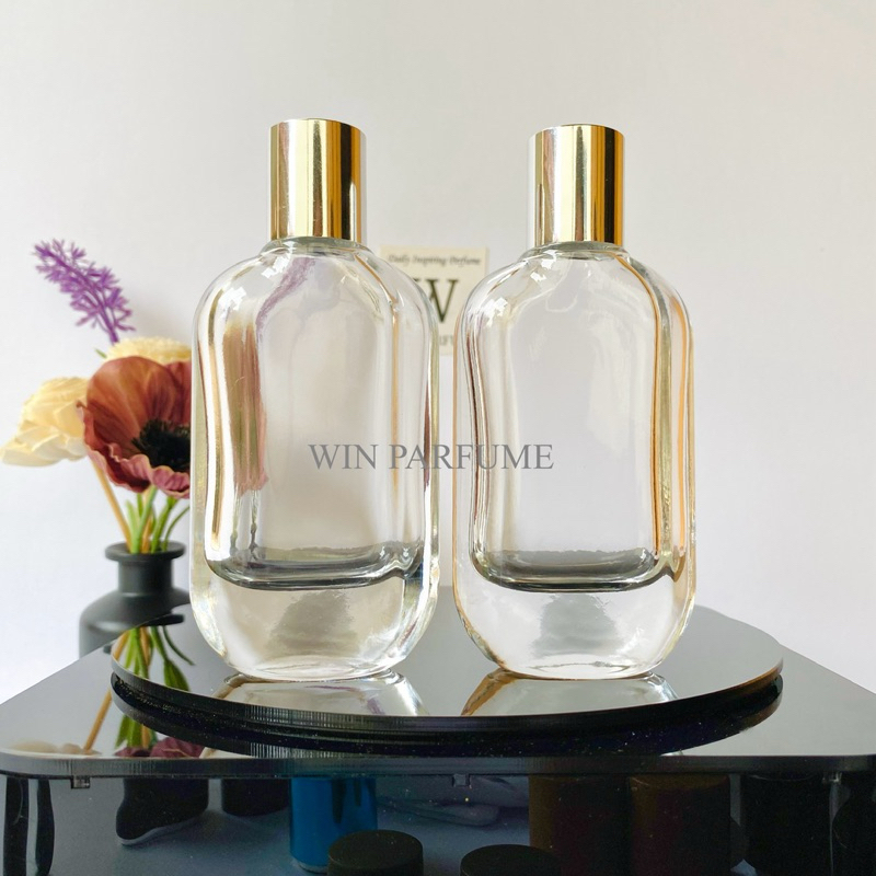 Jual Botol Parfume Mewah 50ml Jardin Semi Press Tutup Silver Ring Spray ...