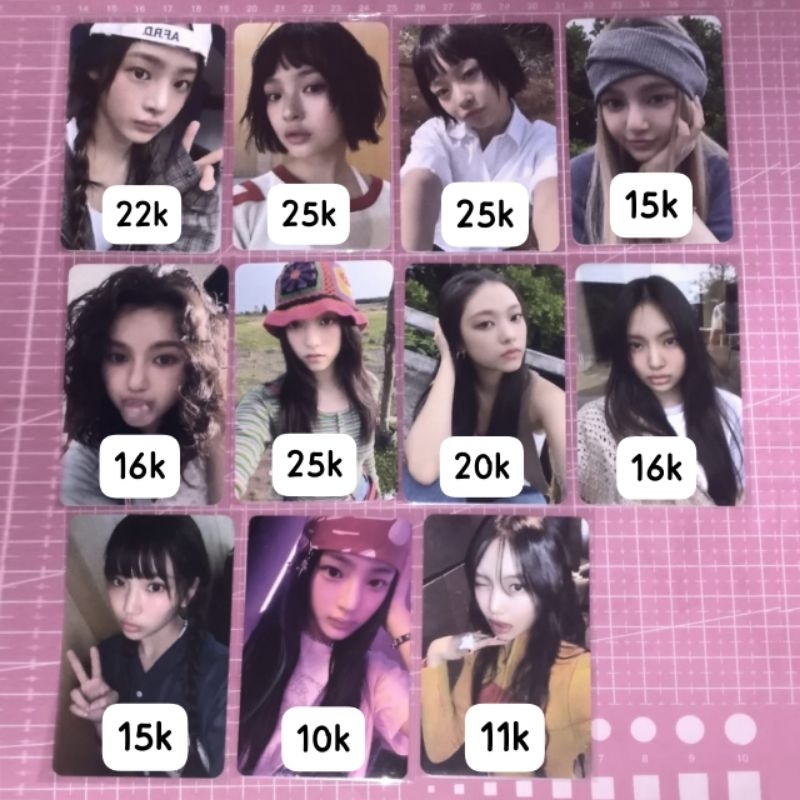 Jual newjeans photocard nj pc official minji hanni danielle dani haerin ...