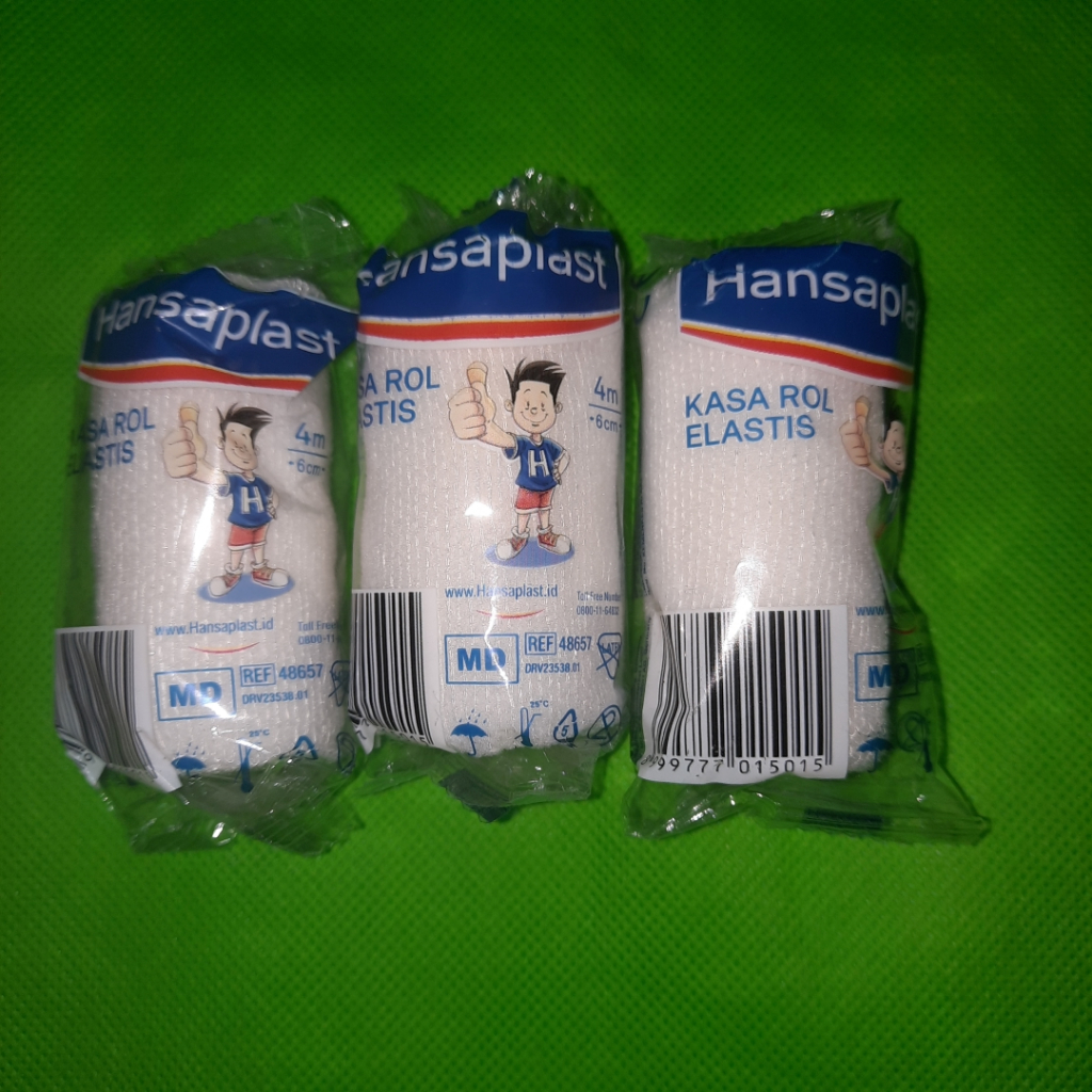Jual Hansaplast Kasa Roll Elastis 4 m x 6 cm (1 Roll) | Shopee Indonesia
