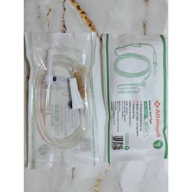 Jual Infus Set type Y Altamed (with Bacterial Filter) | Shopee Indonesia