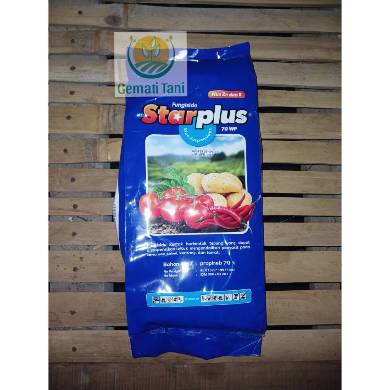 Jual Fungisida STARPLUS 70wp 500gram plus Zinc dan Sulfur | Shopee ...