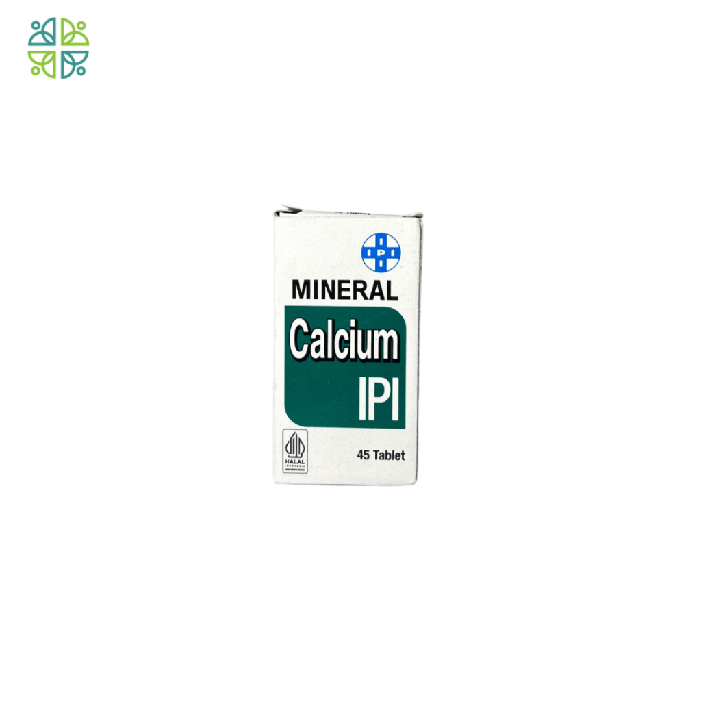 Jual IPI MINERAL CALCIUM ISI 45 TAB// SUPLEMEN KALSIUM | Shopee Indonesia