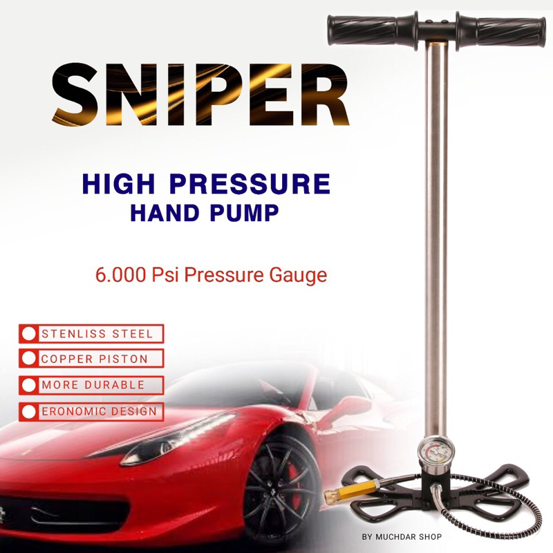 Jual Pompa Pcp 6000 Psi Original SNIPER 3 Stage, Pompa Pcp Hig Presure ...