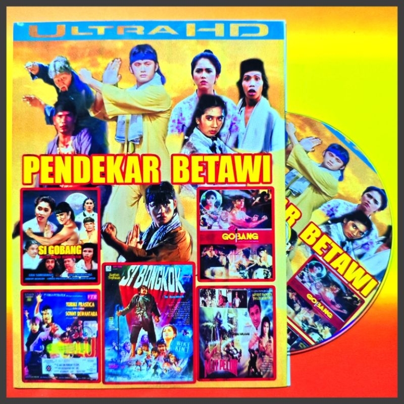 Jual Kaset Film Indonesia Jadul Koleksi Kumpulan Para Pendekar Betawi ...