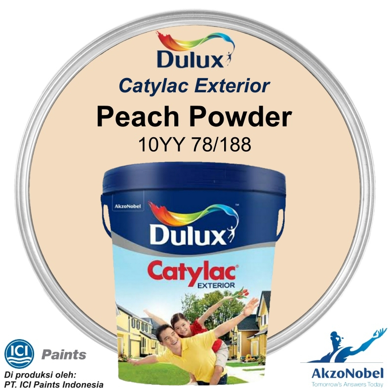 Jual CAT DULUX CATYLAC EXTERIOR 25 KG - PEACH POWDER 10YY 78/188 ...