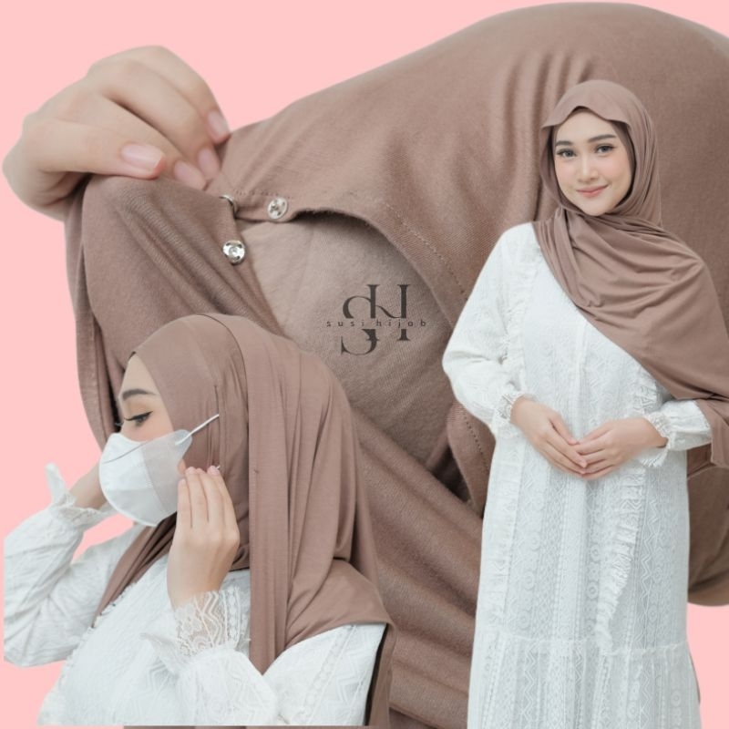 Jual SUSI HIJAB - BUTTONS INSTANT PASMINA OVAL RAYON INNER LEPAS PASANG ...