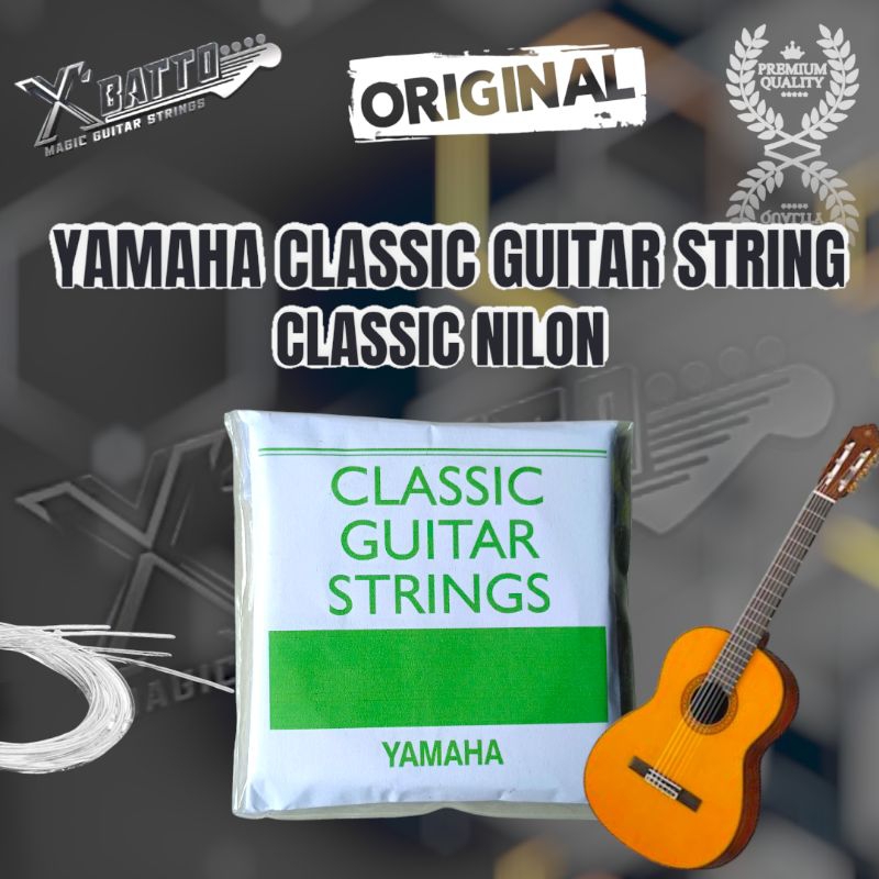 Jual Senar Yamaha Classic Nilon Original Senar Gitar Yamaha Nylon Classic | Shopee Indonesia