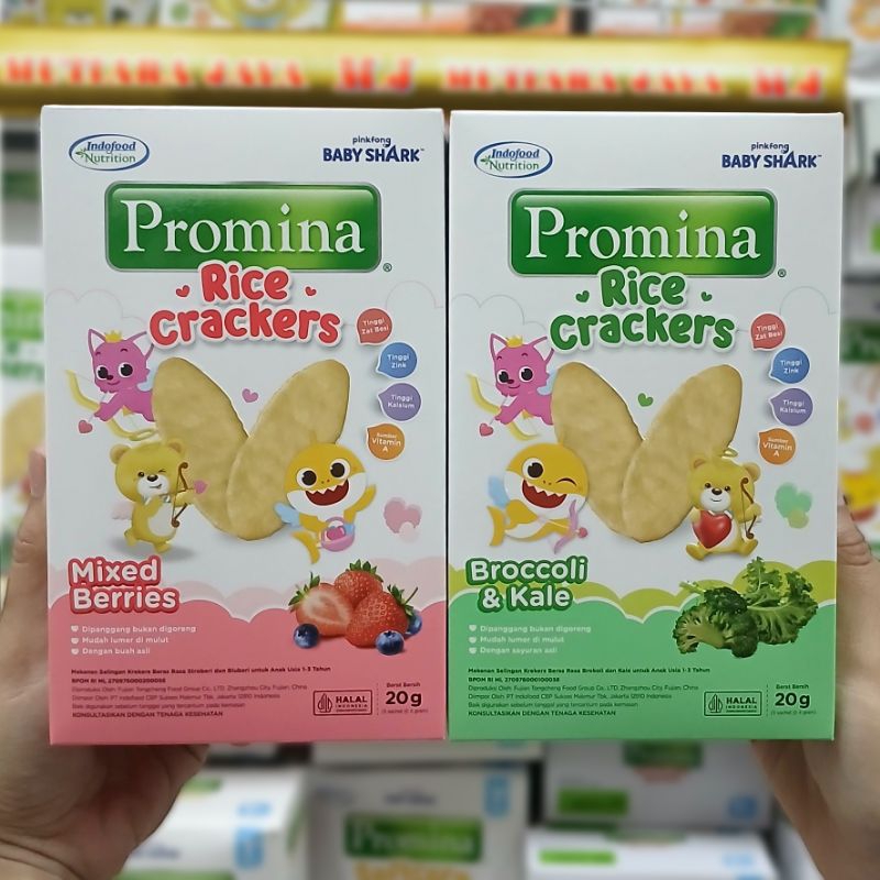 Jual Promina Rice Crackers Box 20g | Shopee Indonesia