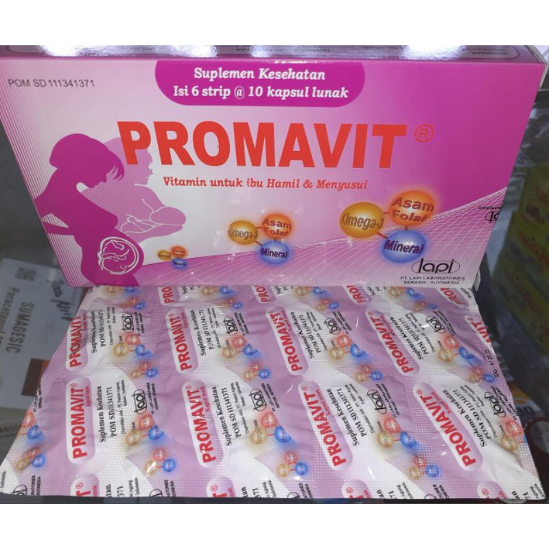 Jual Promavit /box isi 60 | Shopee Indonesia