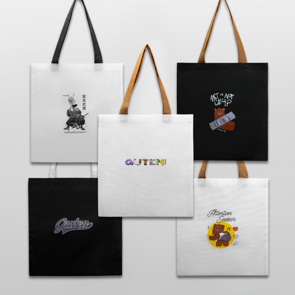 Jual Guten Inc - Totebag Spunbond Graphic Goodie Bag | Shopee Indonesia