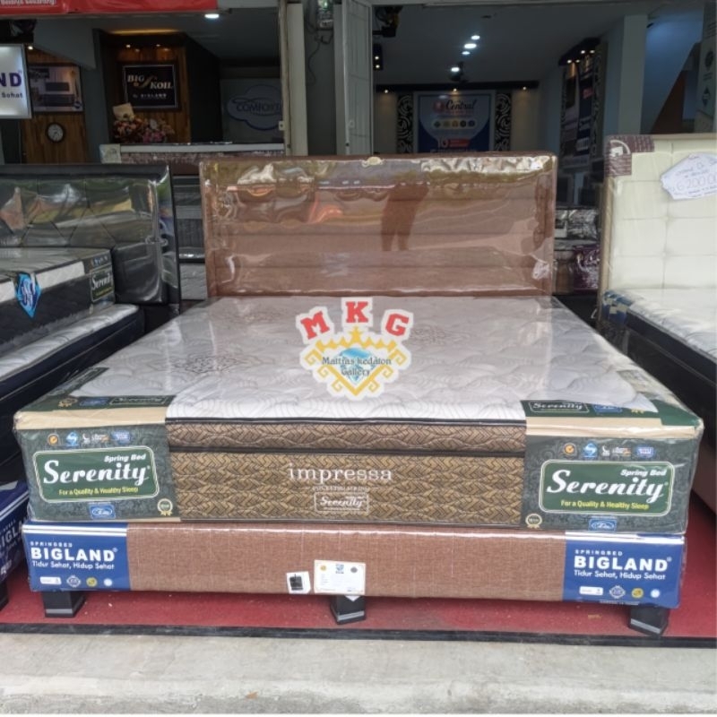 Jual Serenity Impressa Pocket Spring by Elite Springbed - Hanya Kasur ...