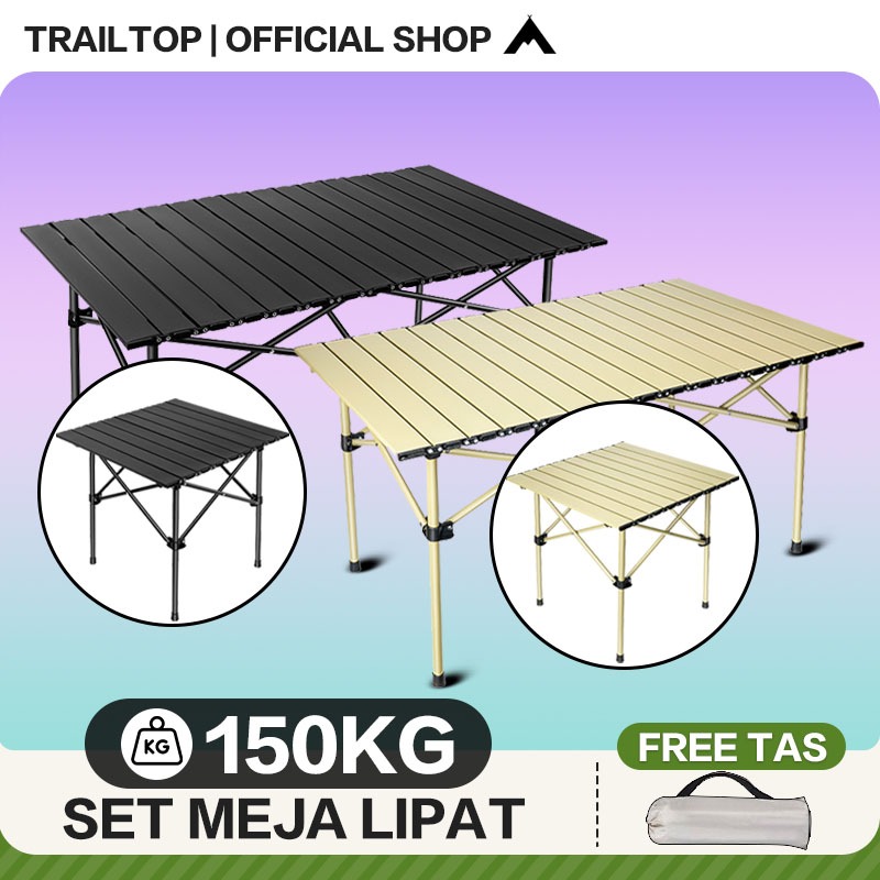 Jual [READY] TrailTop Meja Lipat Outdoor Portable Meja Camping Lipat ...
