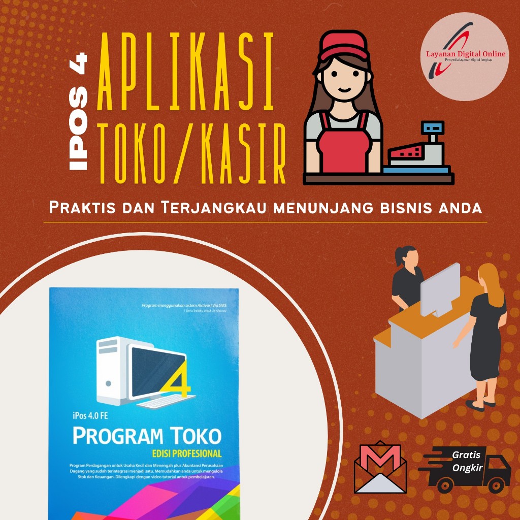 Jual Aplikasi Point of Sales (POS) untuk kasir toko dan pencatatan penjualan | Shopee Indonesia