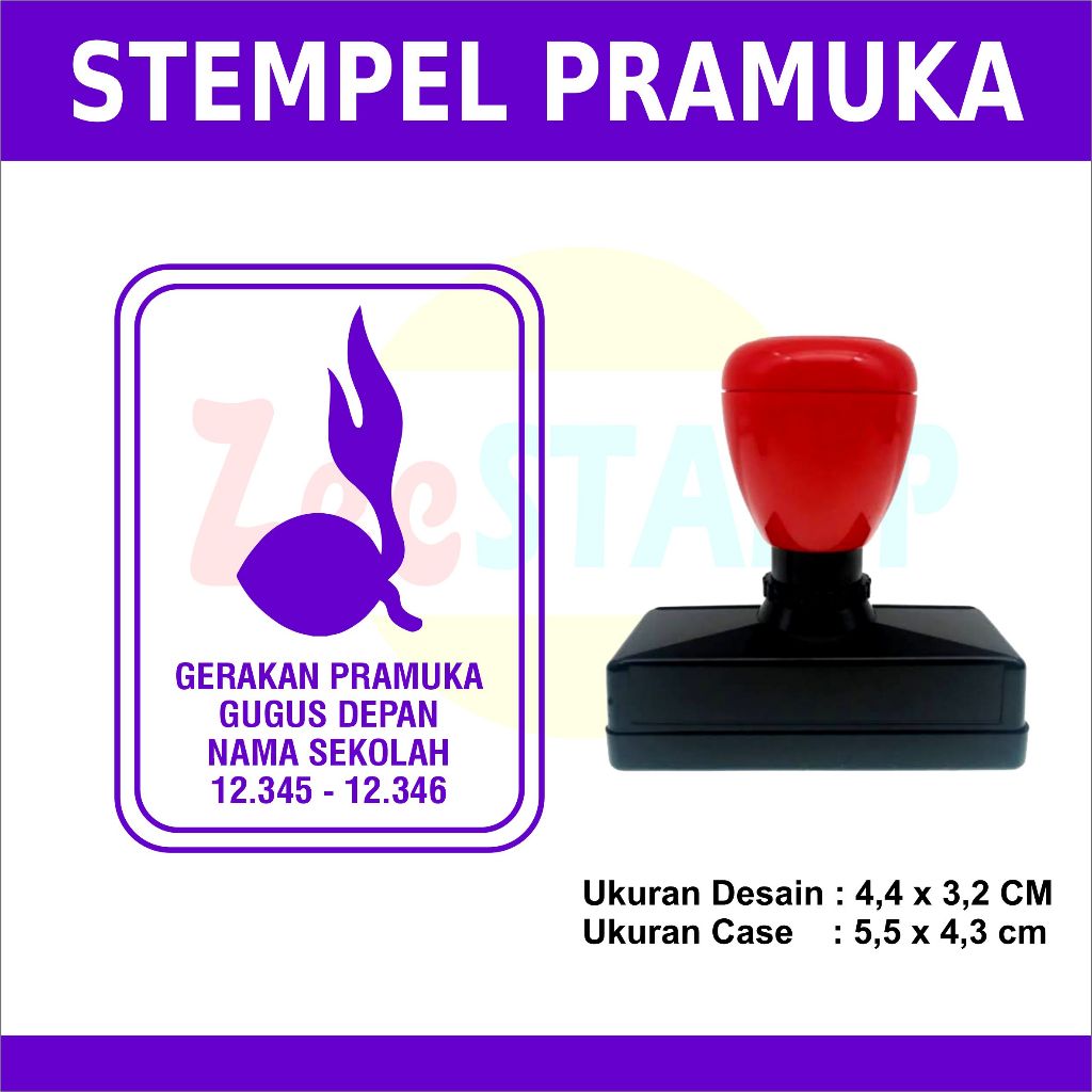 Jual Stempel Pramuka Gugus Depan/ Kwartir | Shopee Indonesia