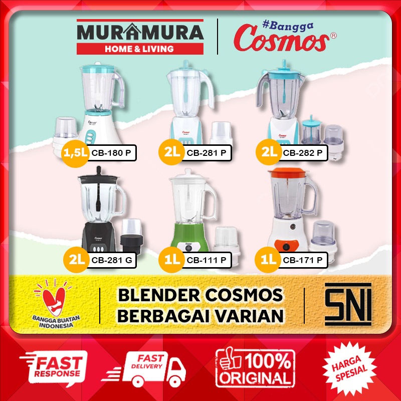 Jual [BISA COD] Blender COSMOS CB-111 / CB-171 / CB-180 / CB-281 / CB ...