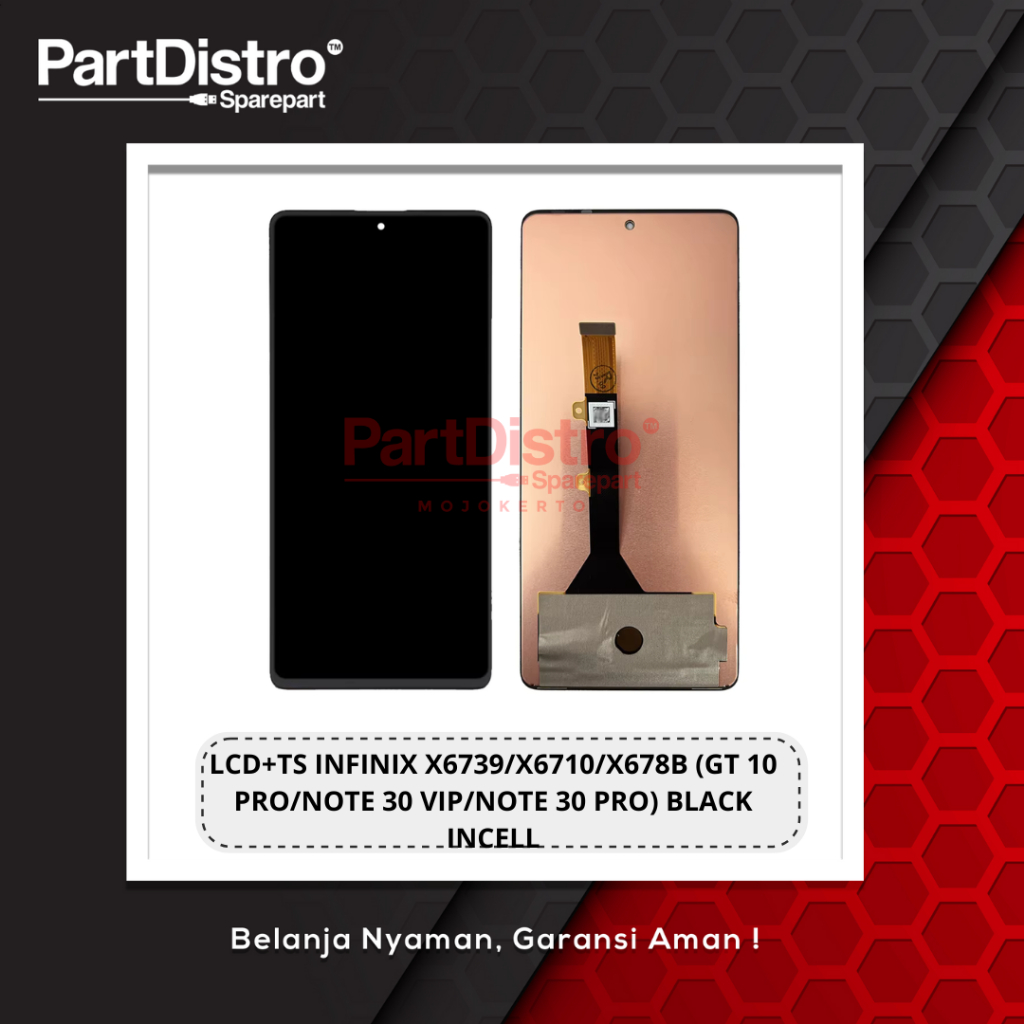 Jual LCD+TS INFINIX X6739/X6710/X678B(GT 10 PRO/NOTE 30 VIP/30 PRO ...