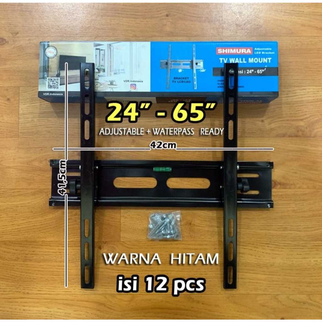 Jual SHIMURA BESAR 24"-65" Breket TV Brecket TV Bracket TV LCD LED SHIMURA BESAR 24"-65 ...