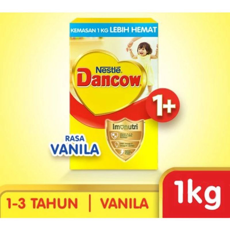 Jual Nestle Dancow 1+ 1kg Varian Rasa (Madu/Vanila) | Shopee Indonesia